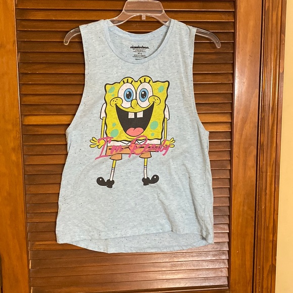 Nickelodeon | Tops | Spongebob Tank Top | Poshmark
